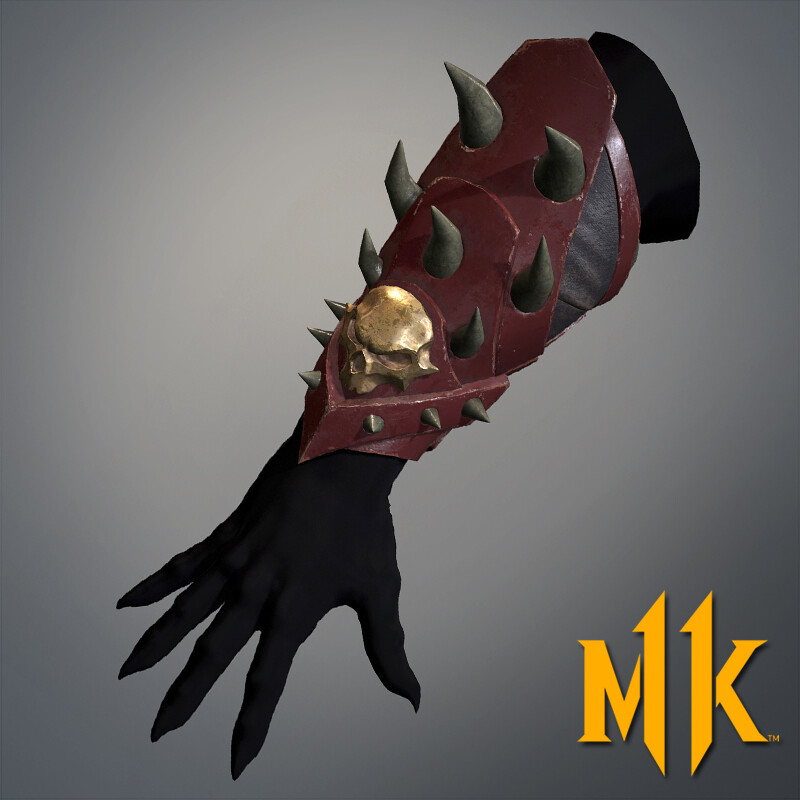 ArtStation - Spawn - Gauntlets (Mortal Komat 11)