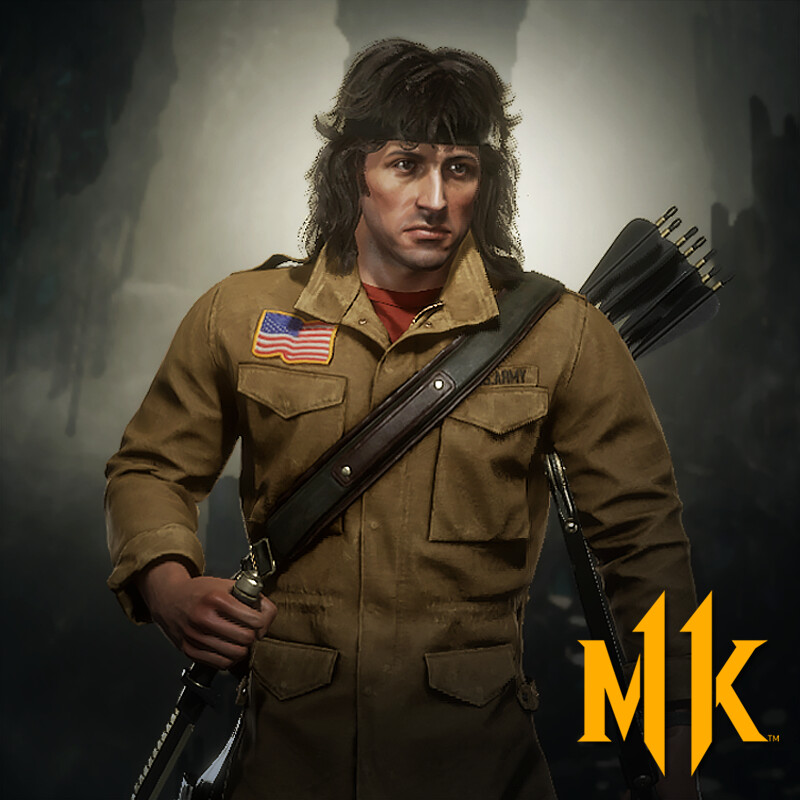ArtStation - Rambo Warfighter