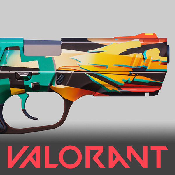 ArtStation - VALORANT: Weapon skins