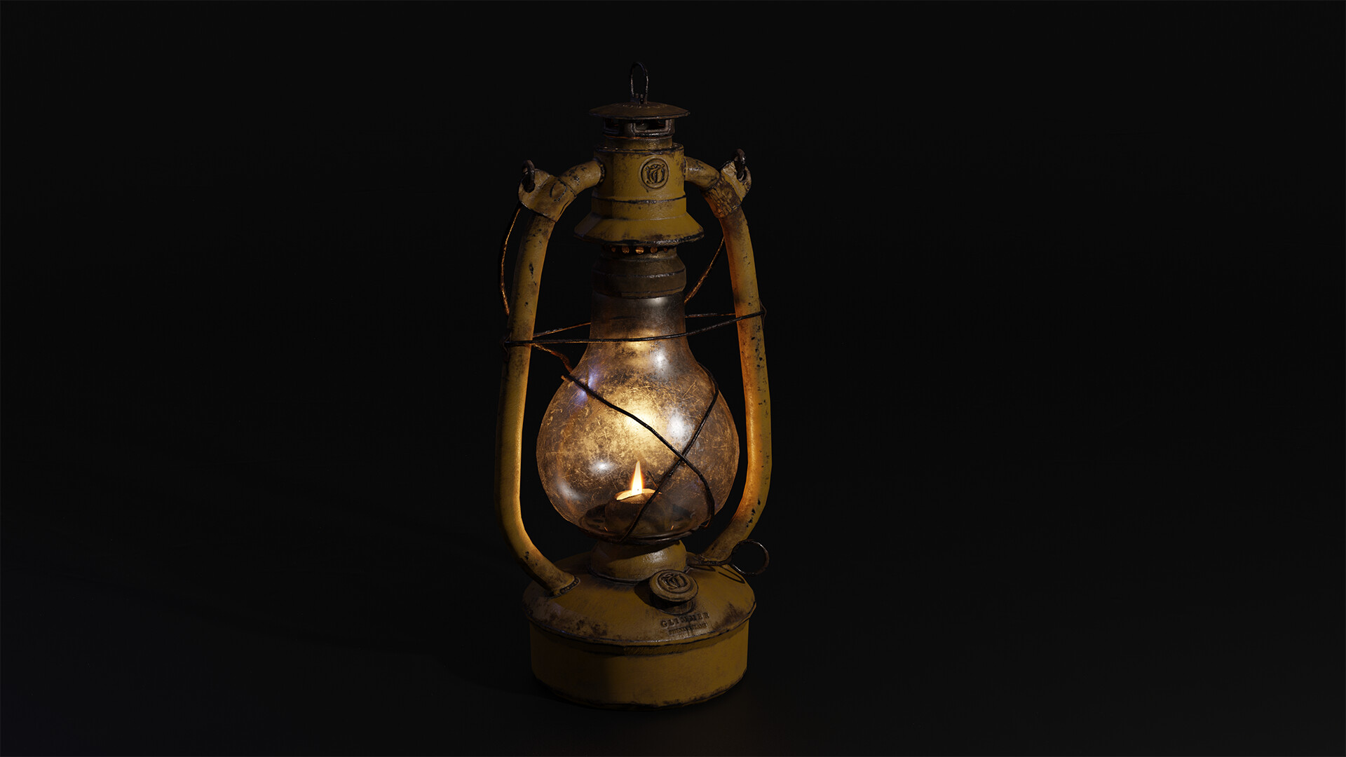 ArtStation - Oil lamp
