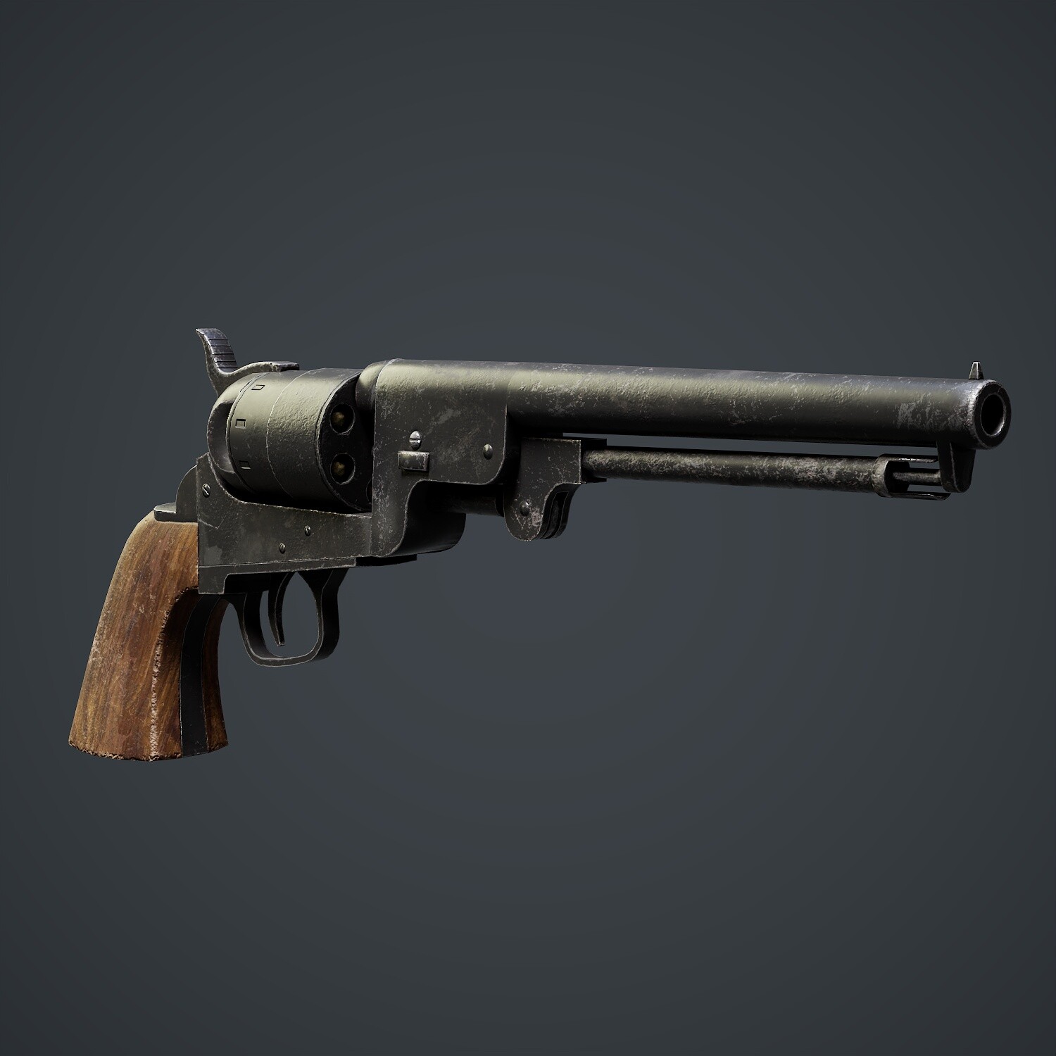 ArtStation - Revolver Colt Navy