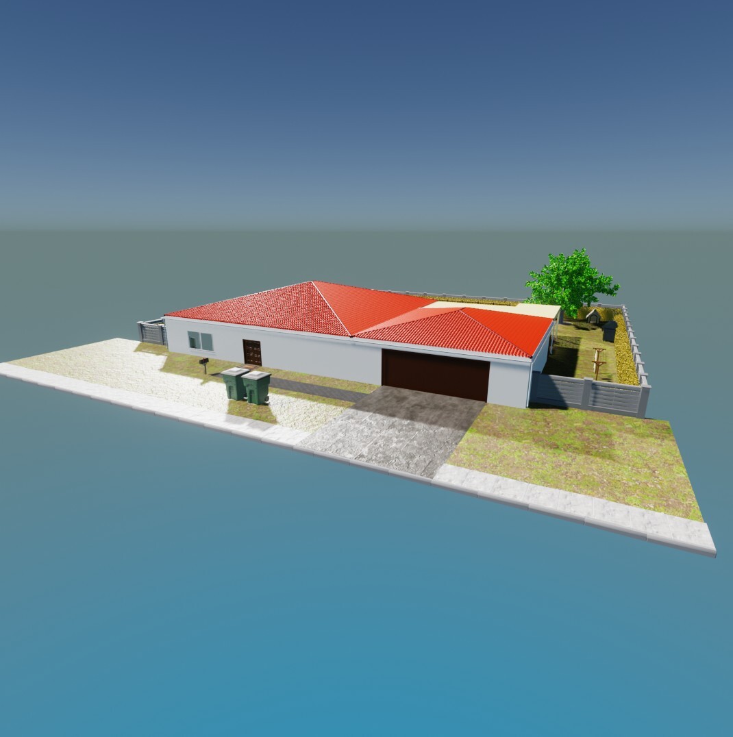 ArtStation - Dream Home Scene