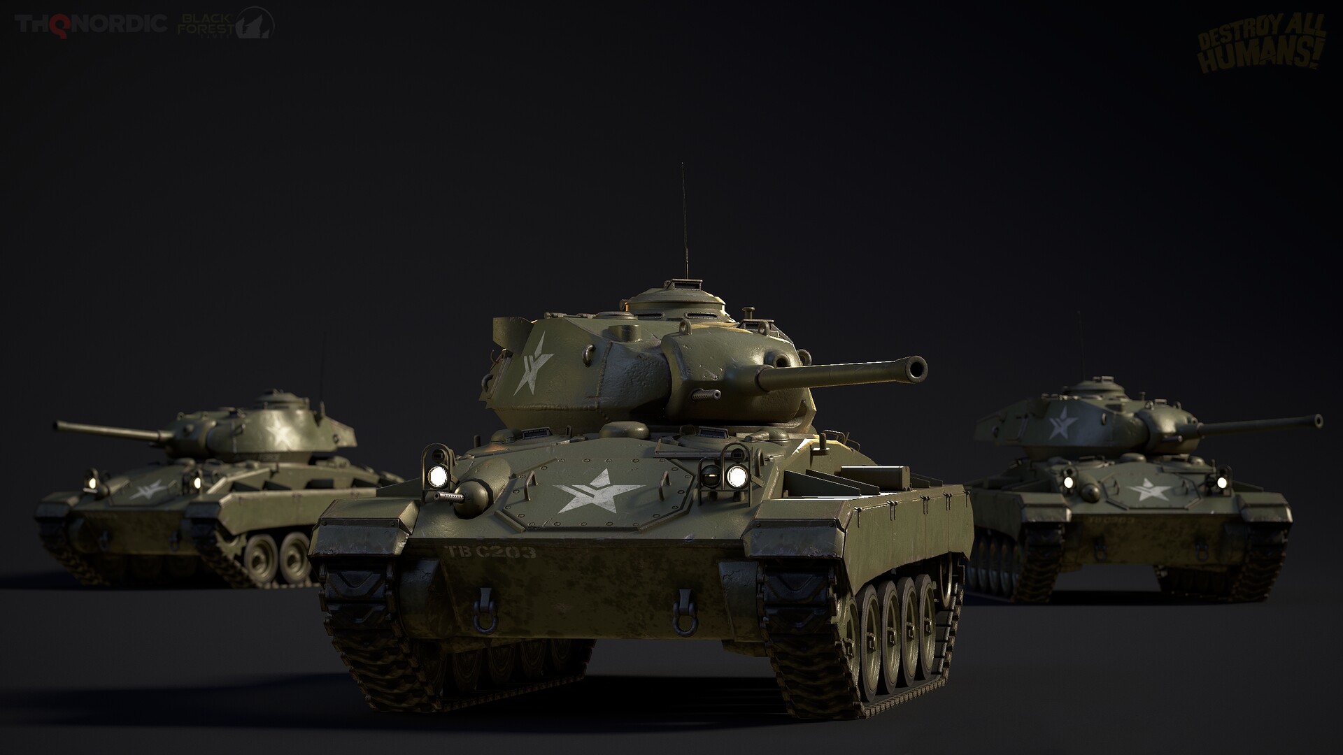 ArtStation - Destroy all Humans! - Tank