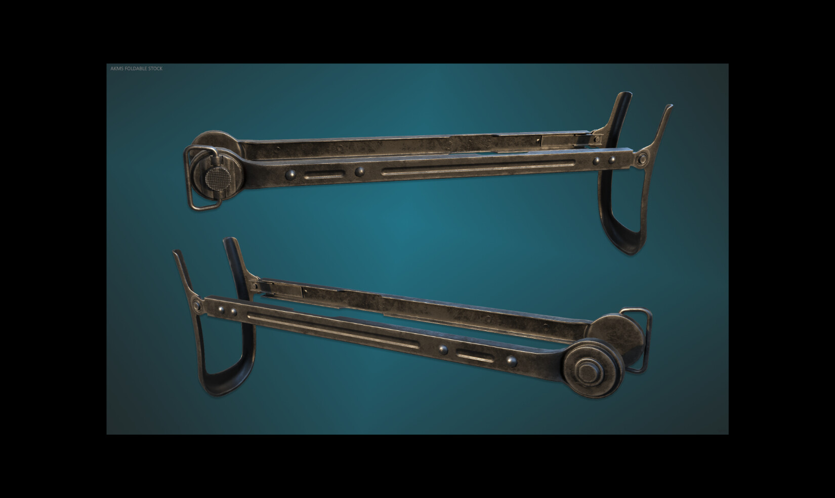 ArtStation - AKMS Foldable Stock