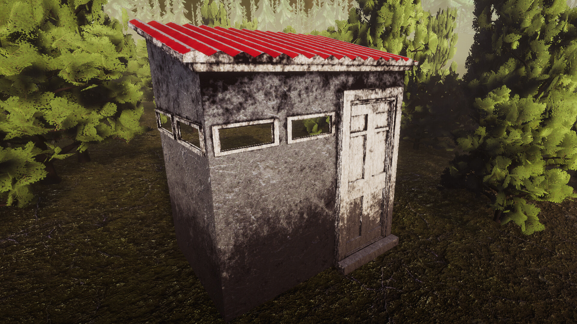 ArtStation - PUBG Shack