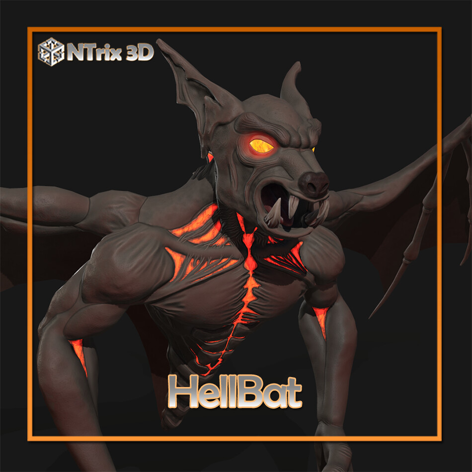 ArtStation - HellBat GameReady