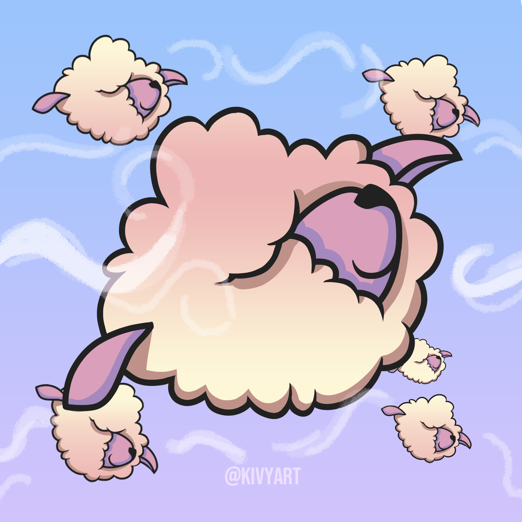 ArtStation - Sheep cloud