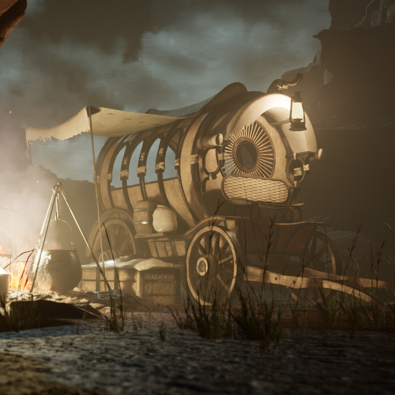 ArtStation - Fantasy Wagon