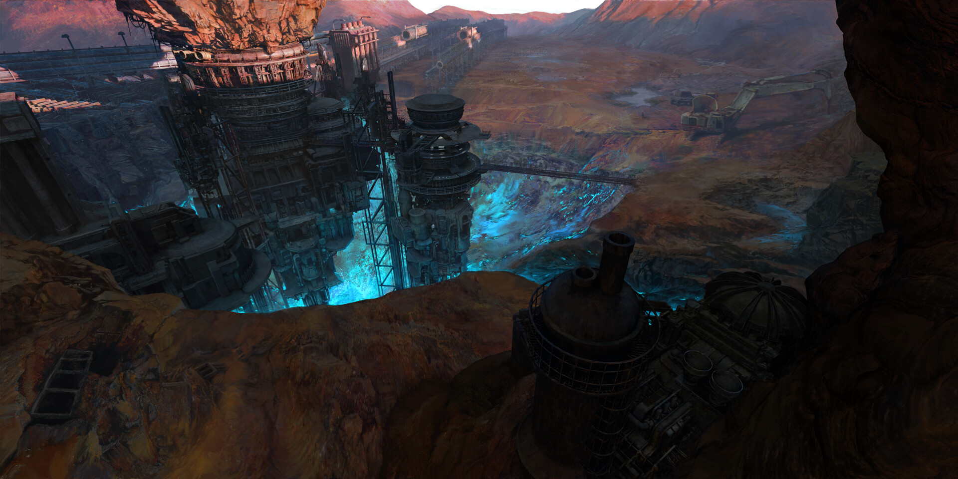 ArtStation - The Mining Base