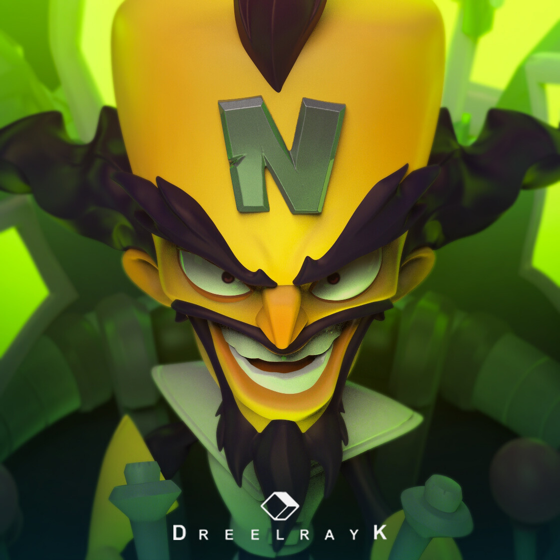 ArtStation - NEO CORTEX - Action figure (digital model)