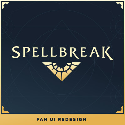 ArtStation - Spellbreak UI Redesign (Fan Art)