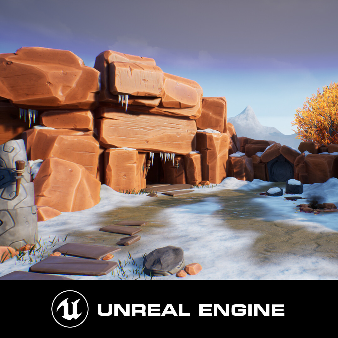 ArtStation - Stylized Environment Unreal Engine 4