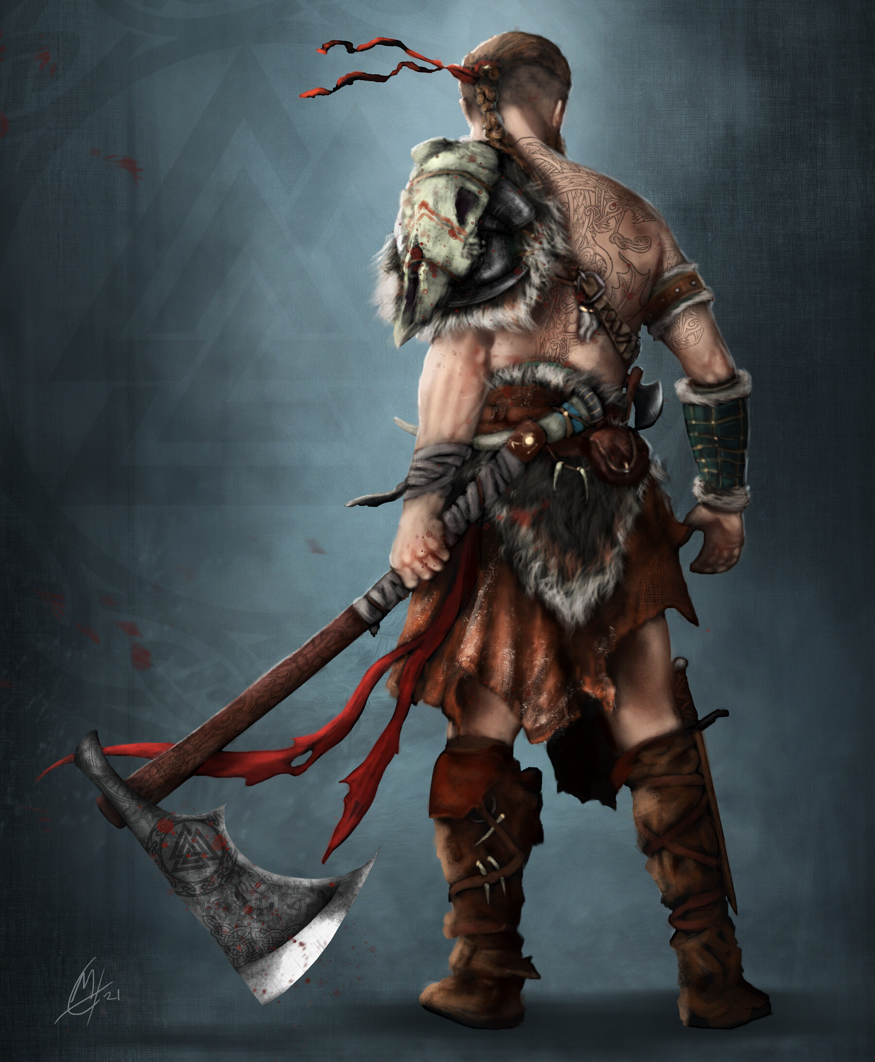 ArtStation - Axe Dragger