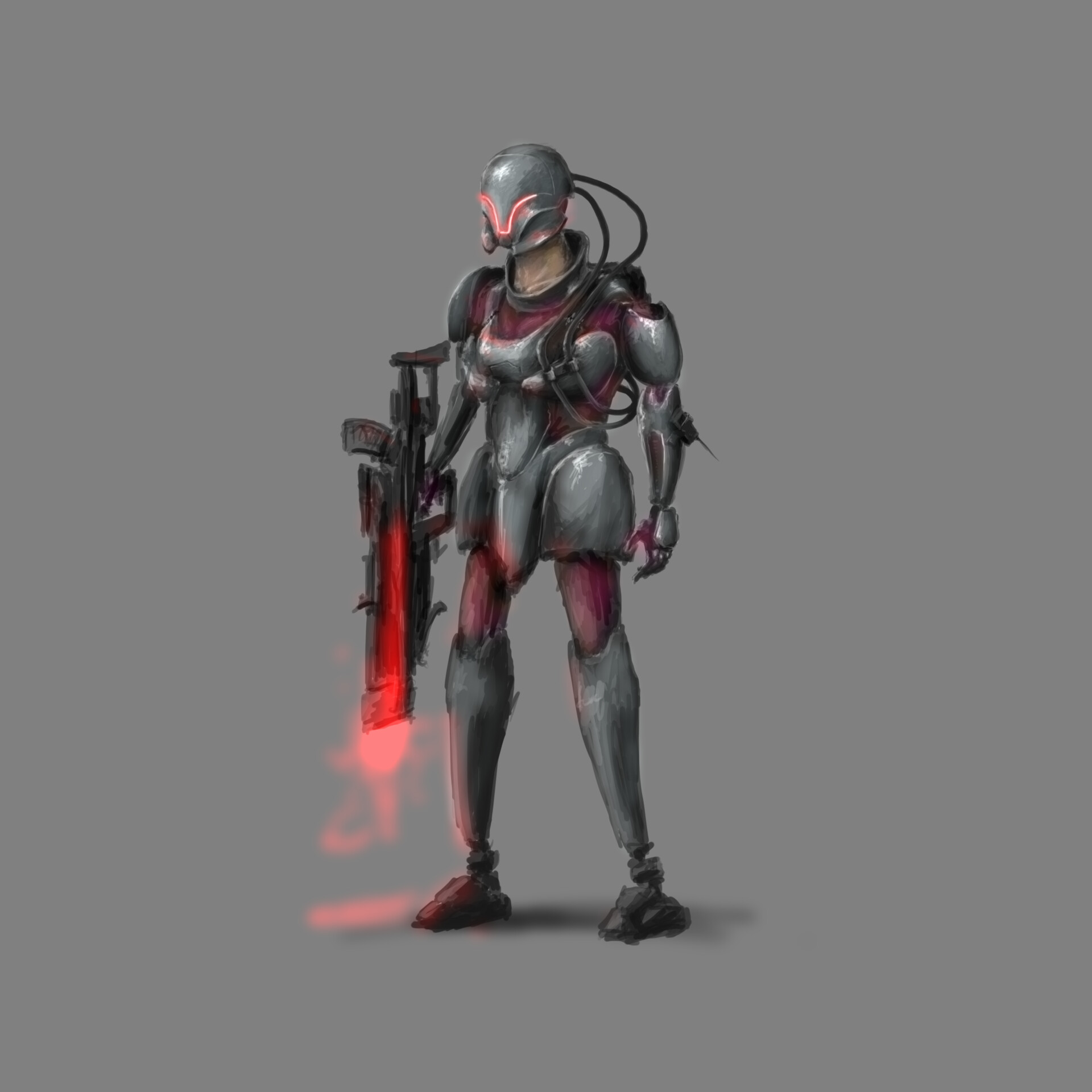ArtStation - Gunner concept