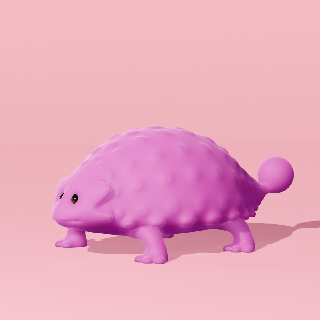 ArtStation - Kylie the Ankylosaurus