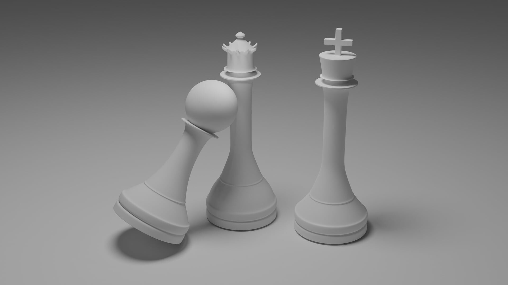 ArtStation - Chess 3D modeling