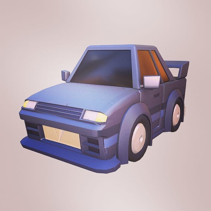 ArtStation - Simple Stylized Car