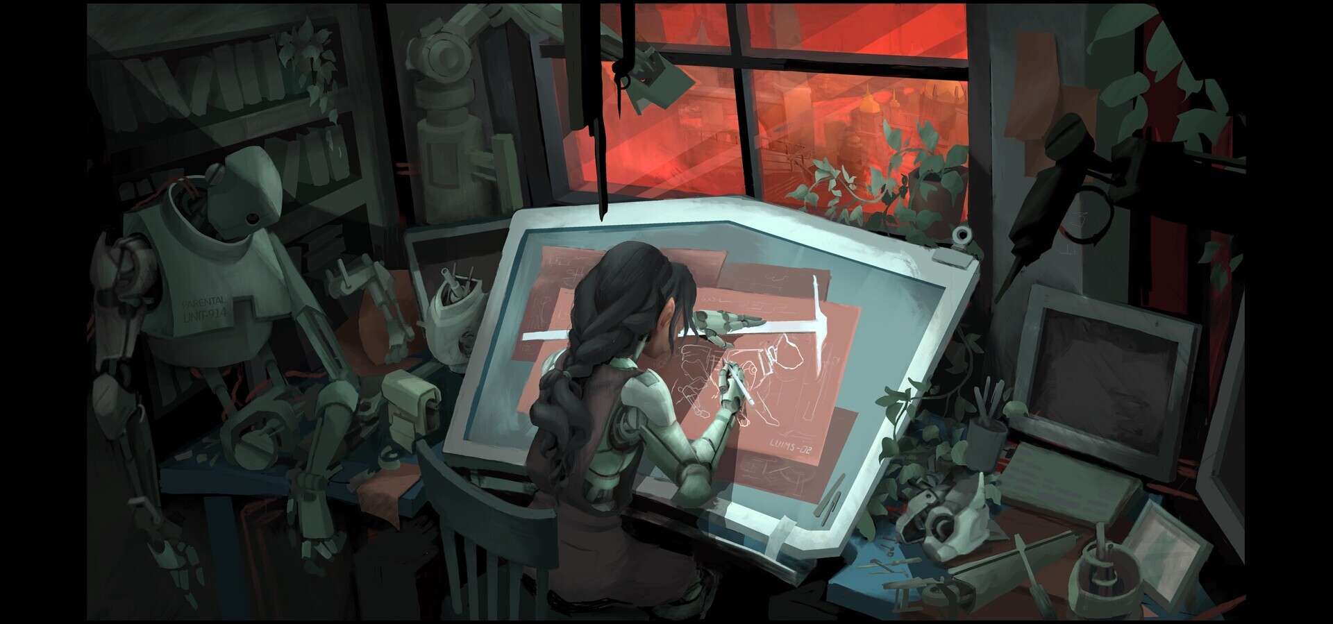 ArtStation - Evergreen Comic Panels