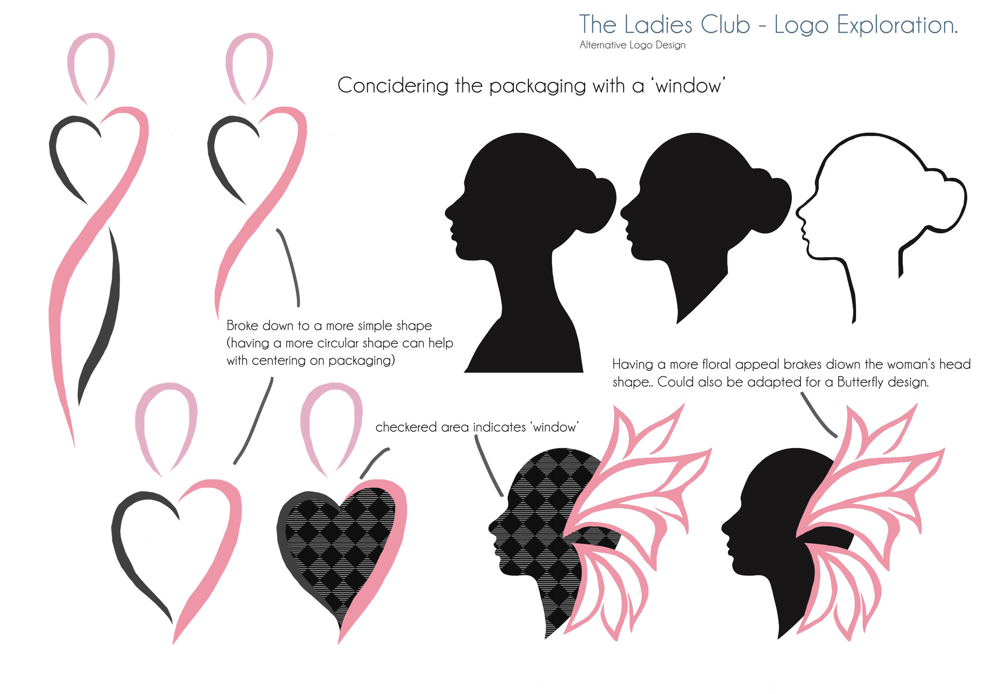 Matthew Gold - The Ladies Club - Abandoned Logo Project