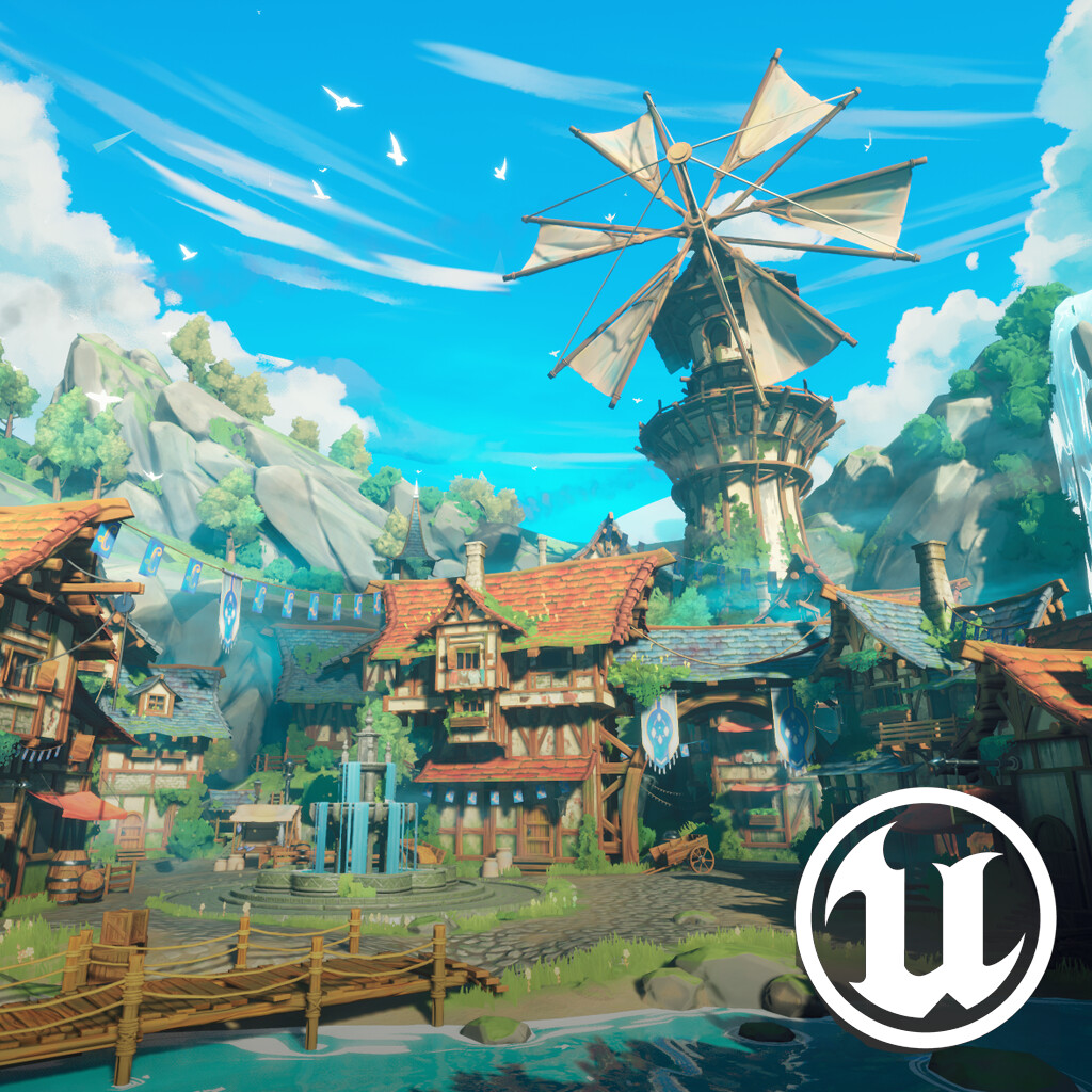 ArtStation - Sankari Village