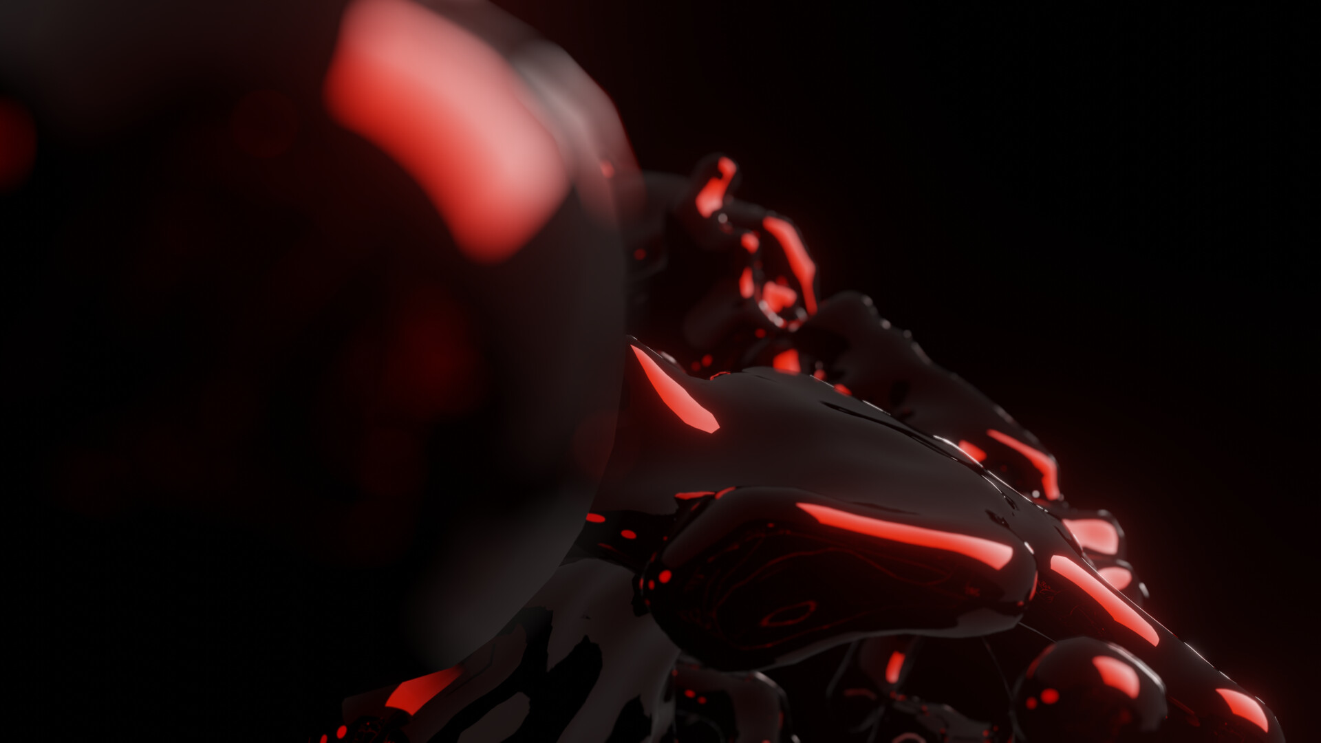 ArtStation - Blender 3D Fluid Simulation (Abstract Blood)