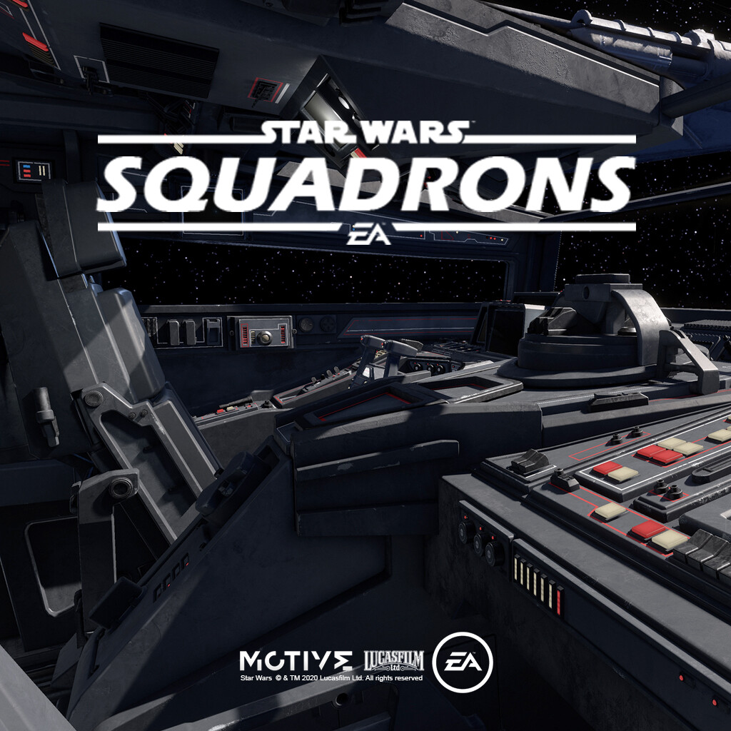 ArtStation - STAR WARS™ Squadrons / Tie Reaper Cockpit