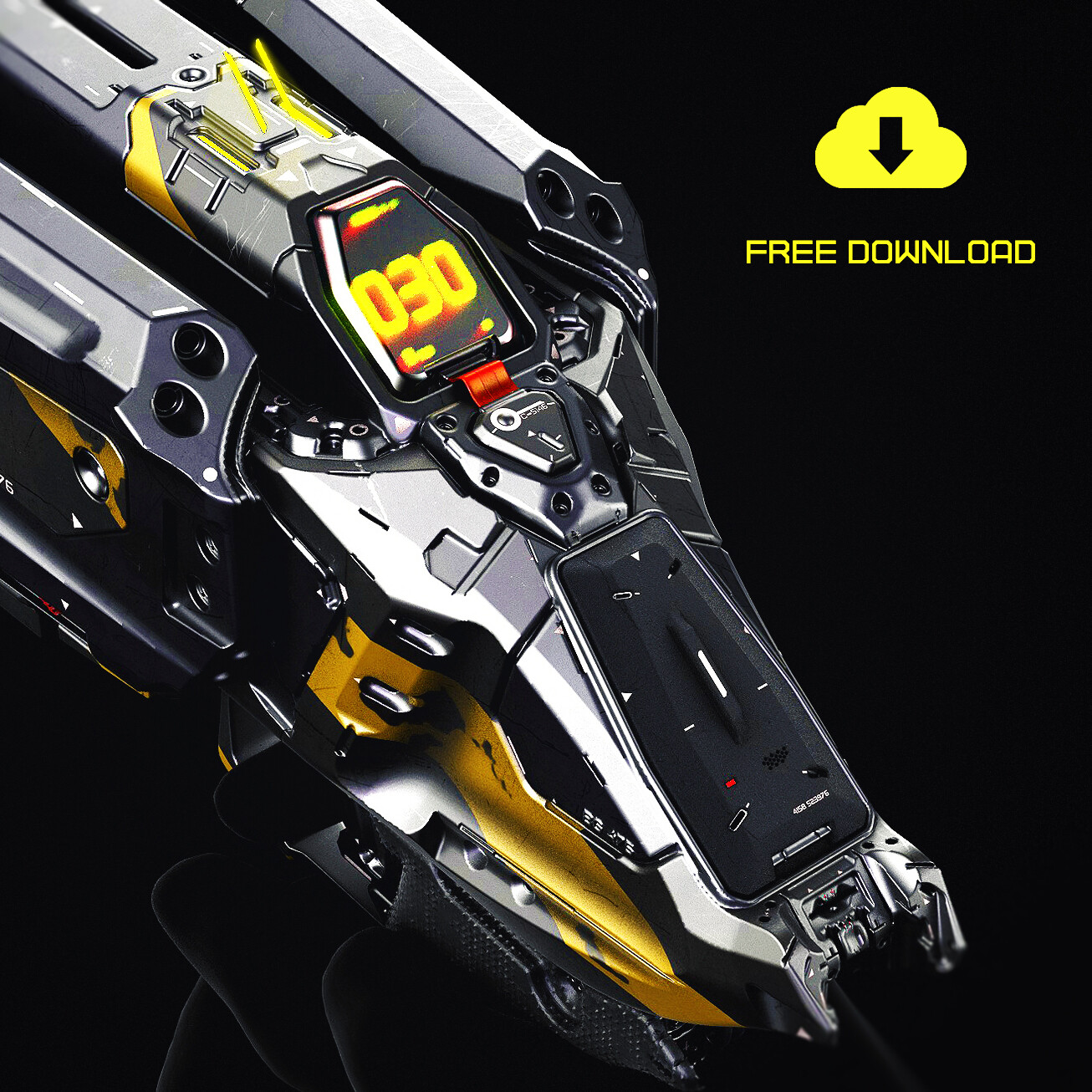 ArtStation - Concept - Boolean Gun [Free download]