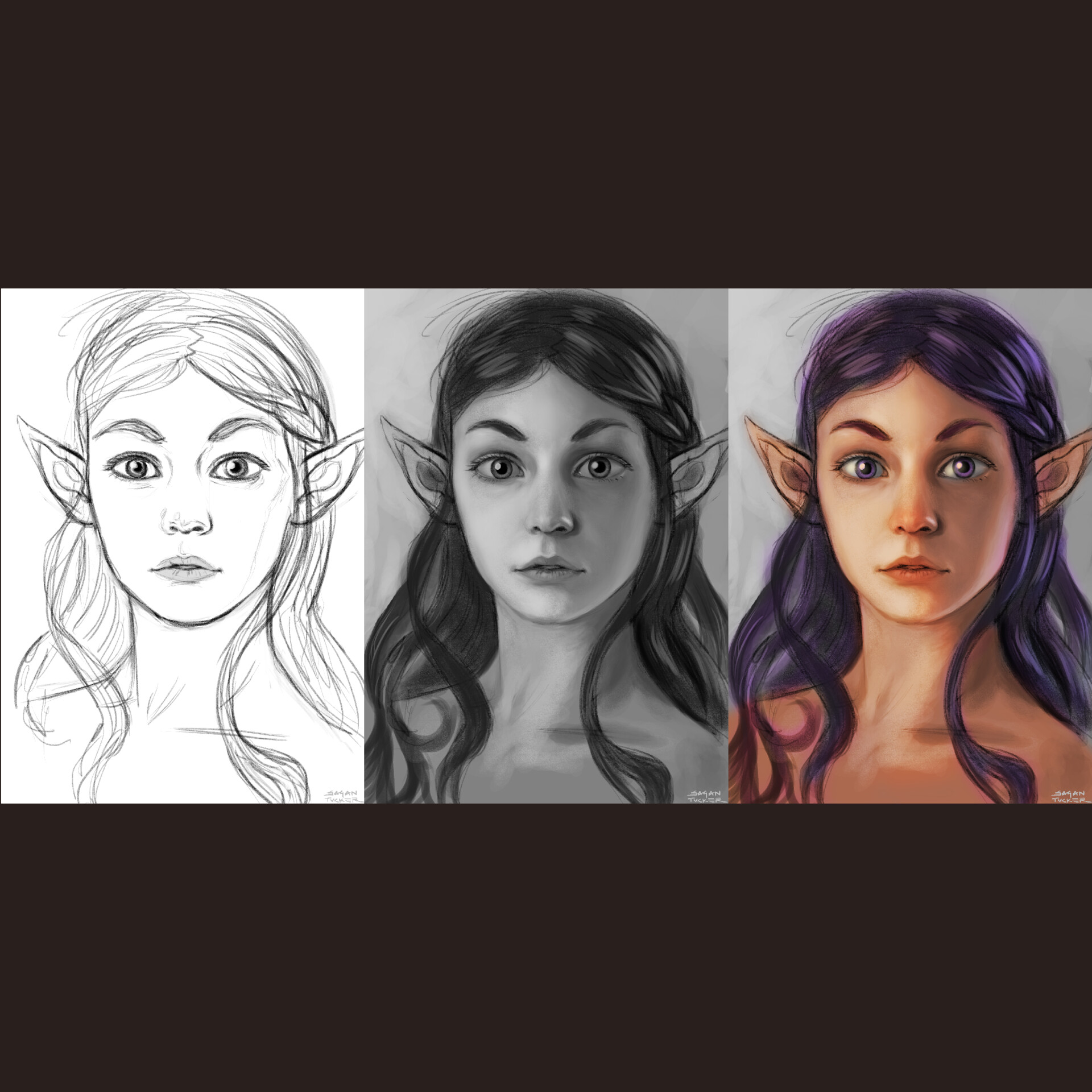ArtStation - Selee Progression