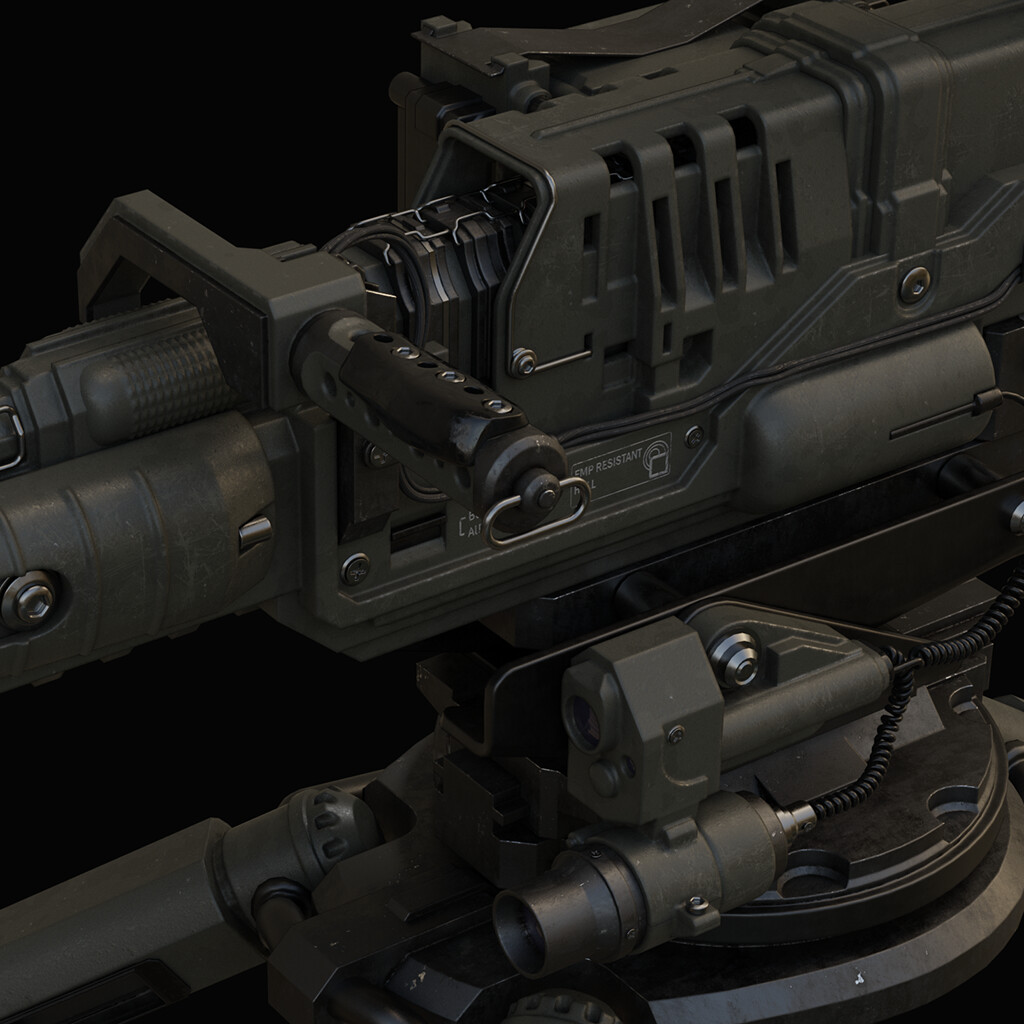 ArtStation - Railgun Sketch