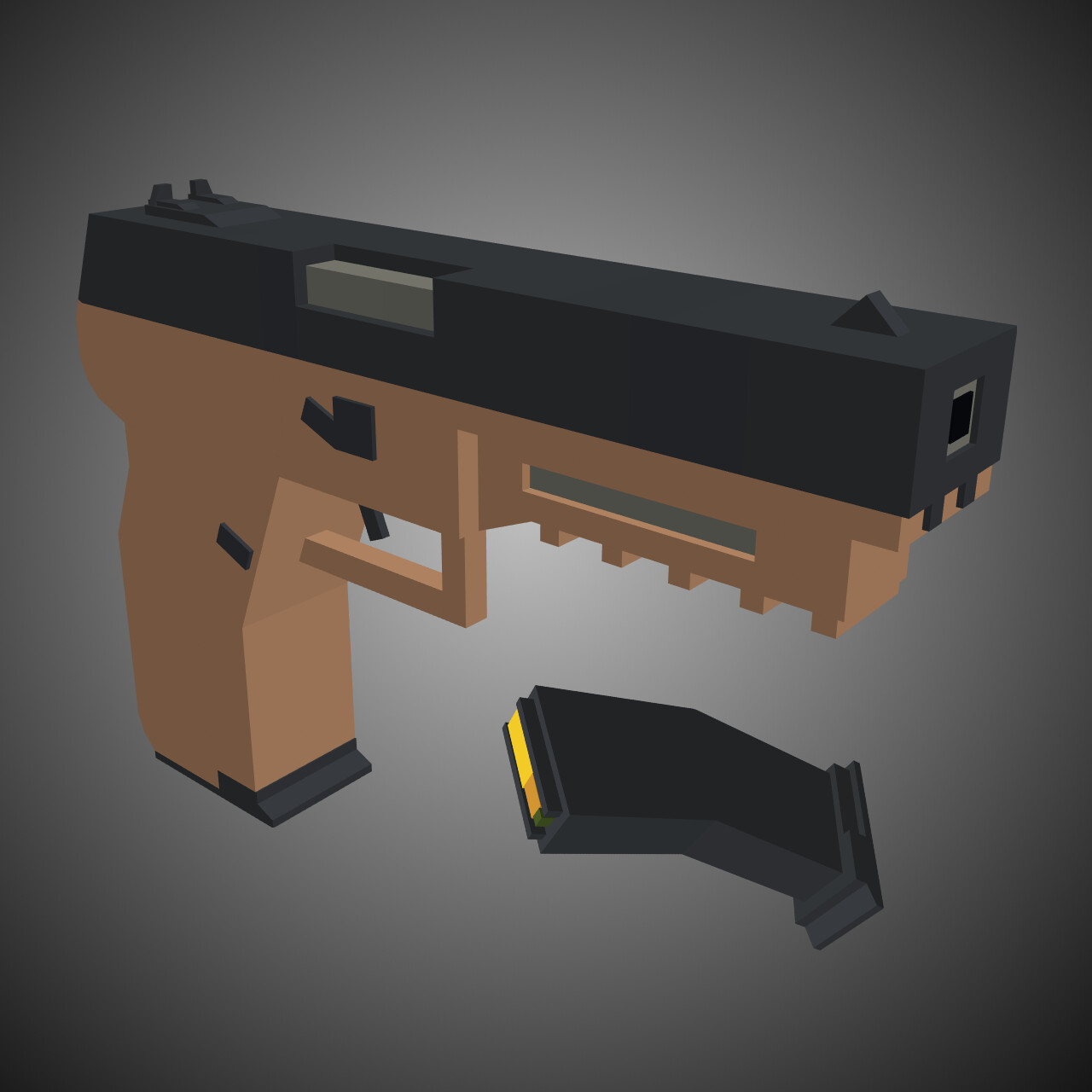 ArtStation - Minecraft FN Five-seveN