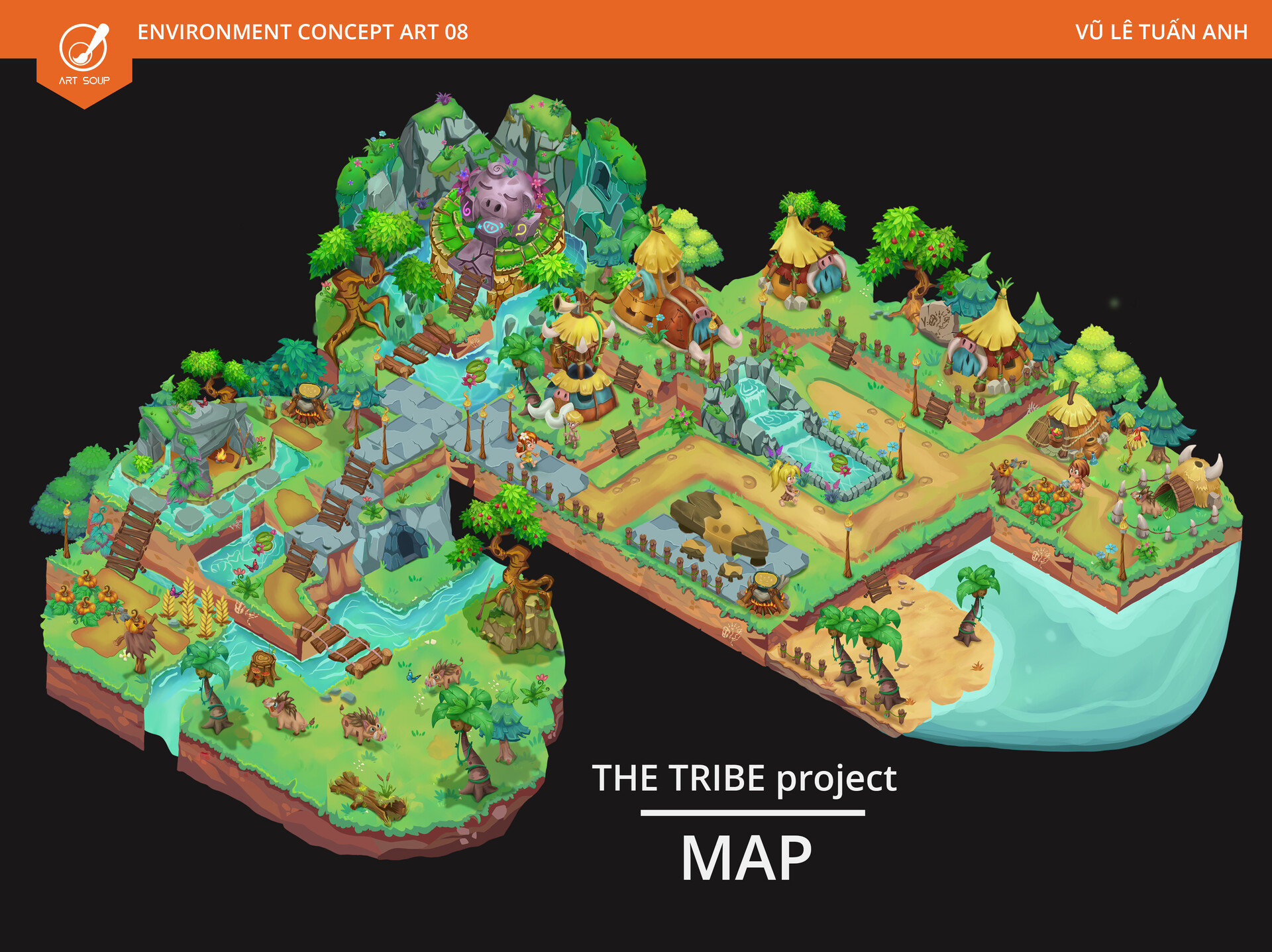 ArtStation - The Tribe Project - Ancient Tribe