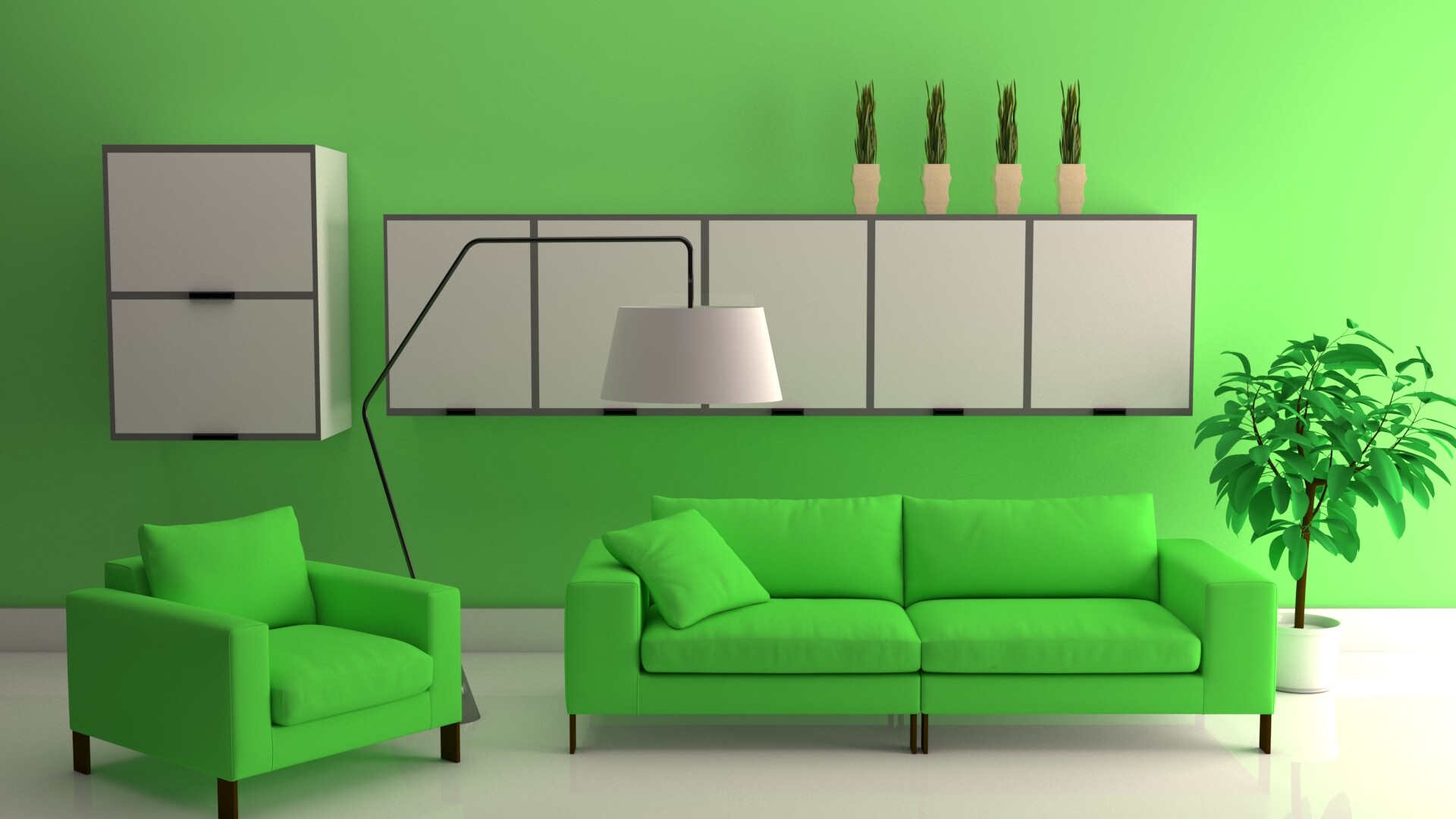 ArtStation - Basic Living Room