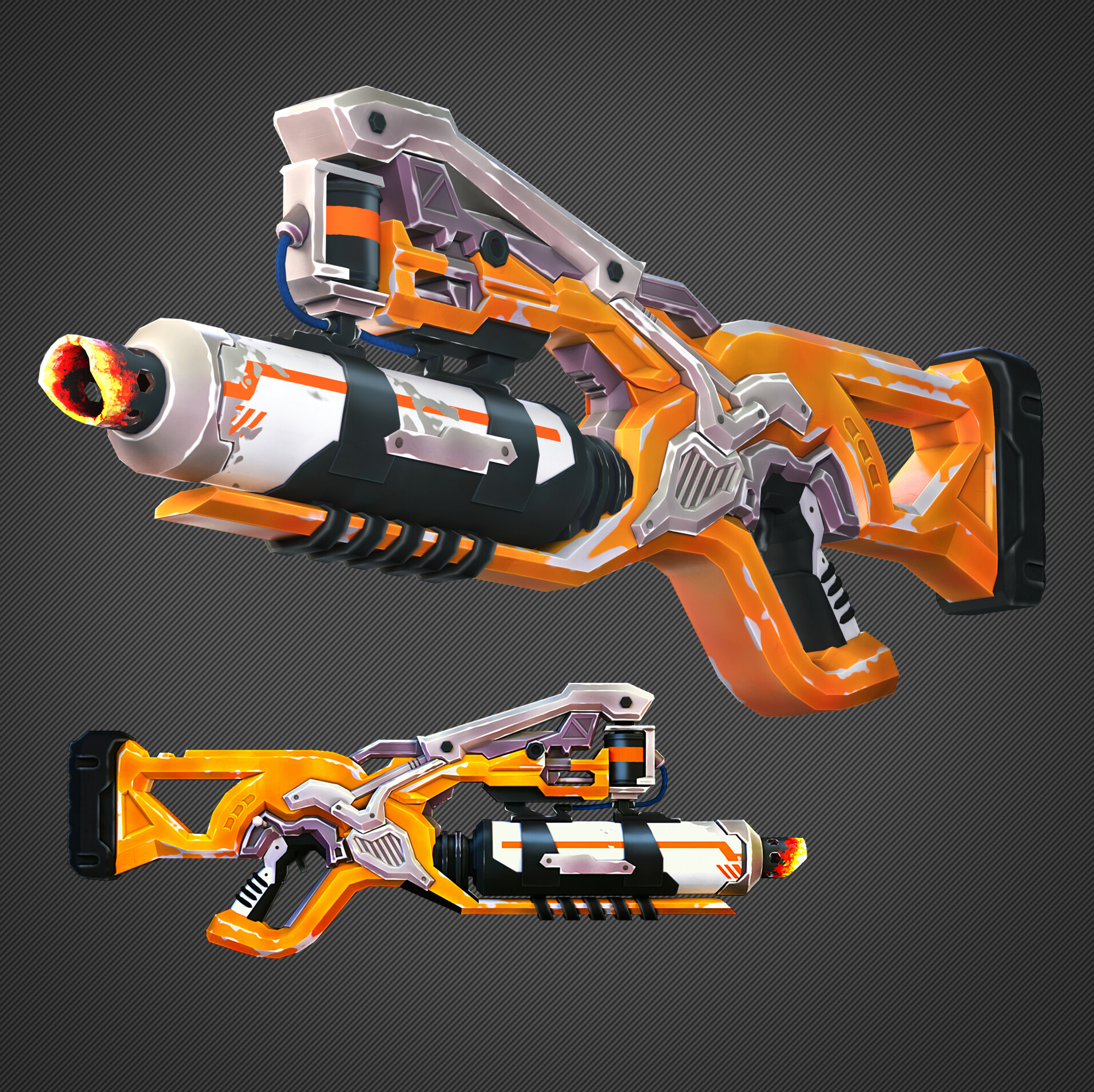 ArtStation - Flame Rifle