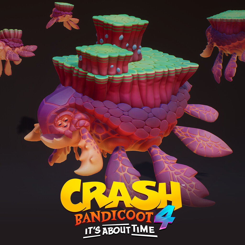 ArtStation - Crash Bandicoot 4 - Space Turtle