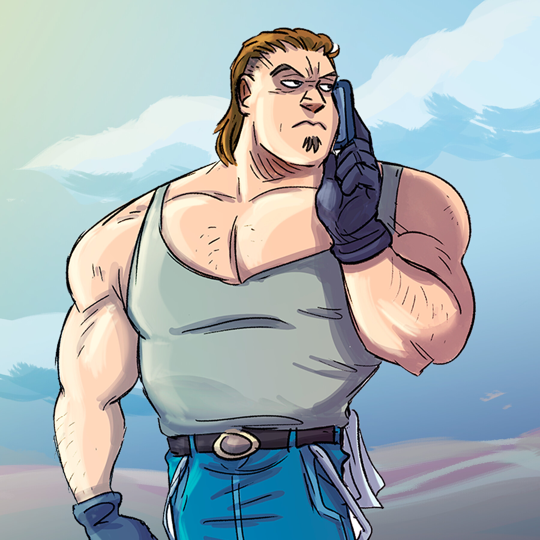 David León de la Torre - Character Design #01: Reimaging Anton Chigurh