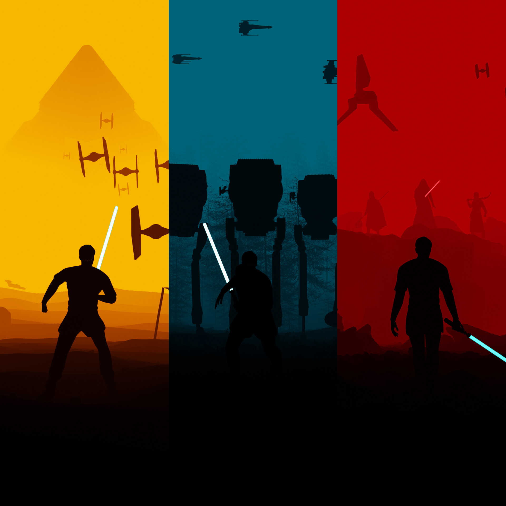 ArtStation - Simplistic Star Wars Posters