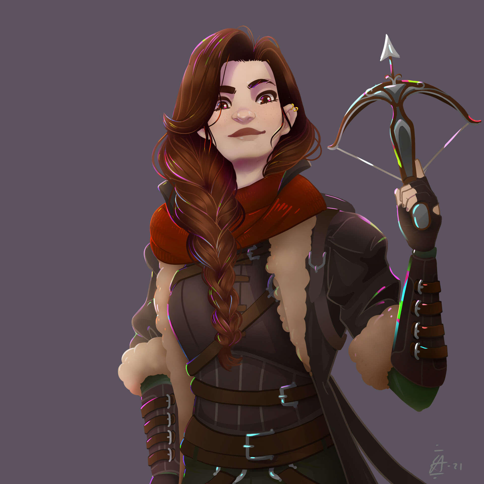 ArtStation - D&D Character - Cara Loft