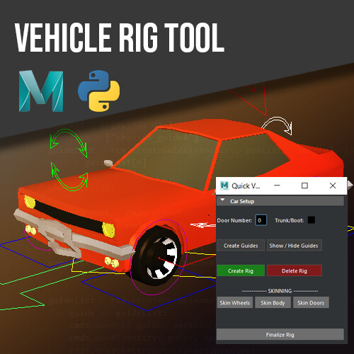 ArtStation - Vehicle Rigger