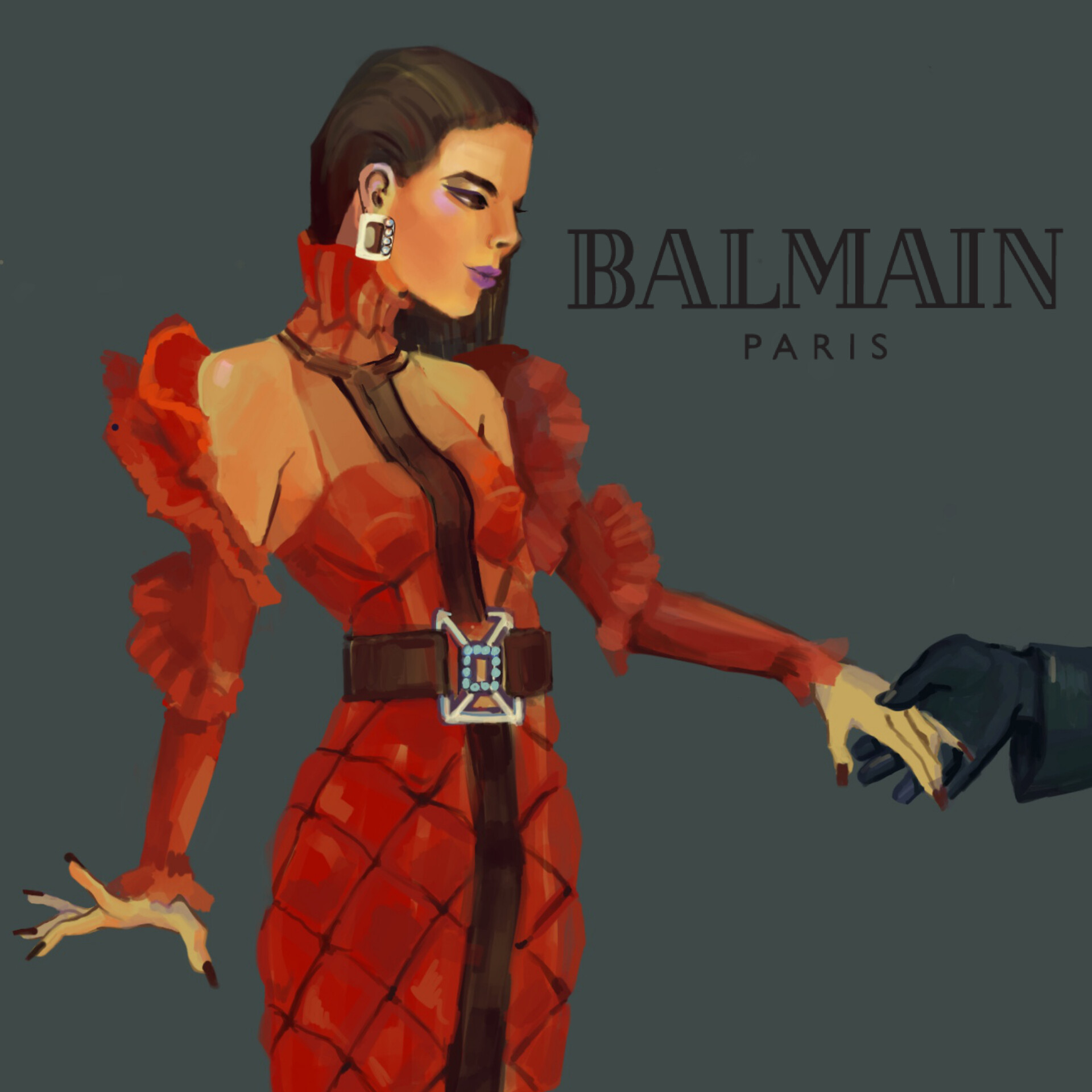 ArtStation - Balmain Illustration
