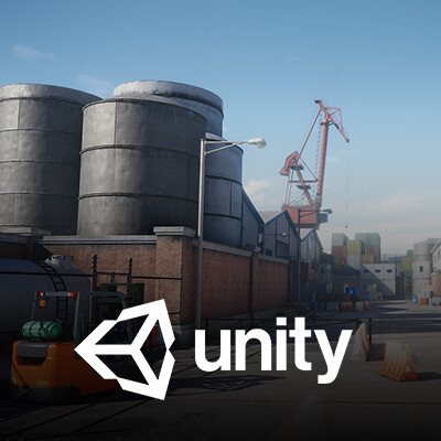 ArtStation - Industrial Harbour - Unity Snaps