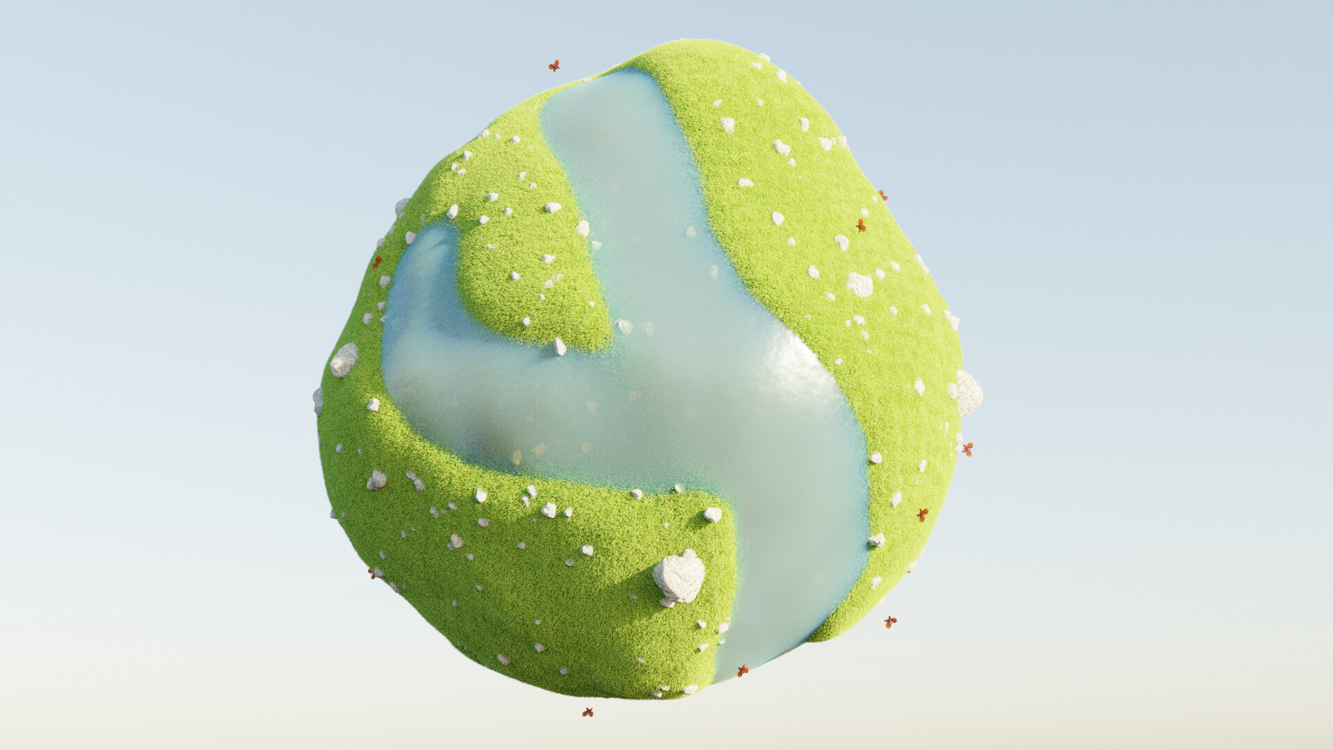 ArtStation - Lush Planetoid