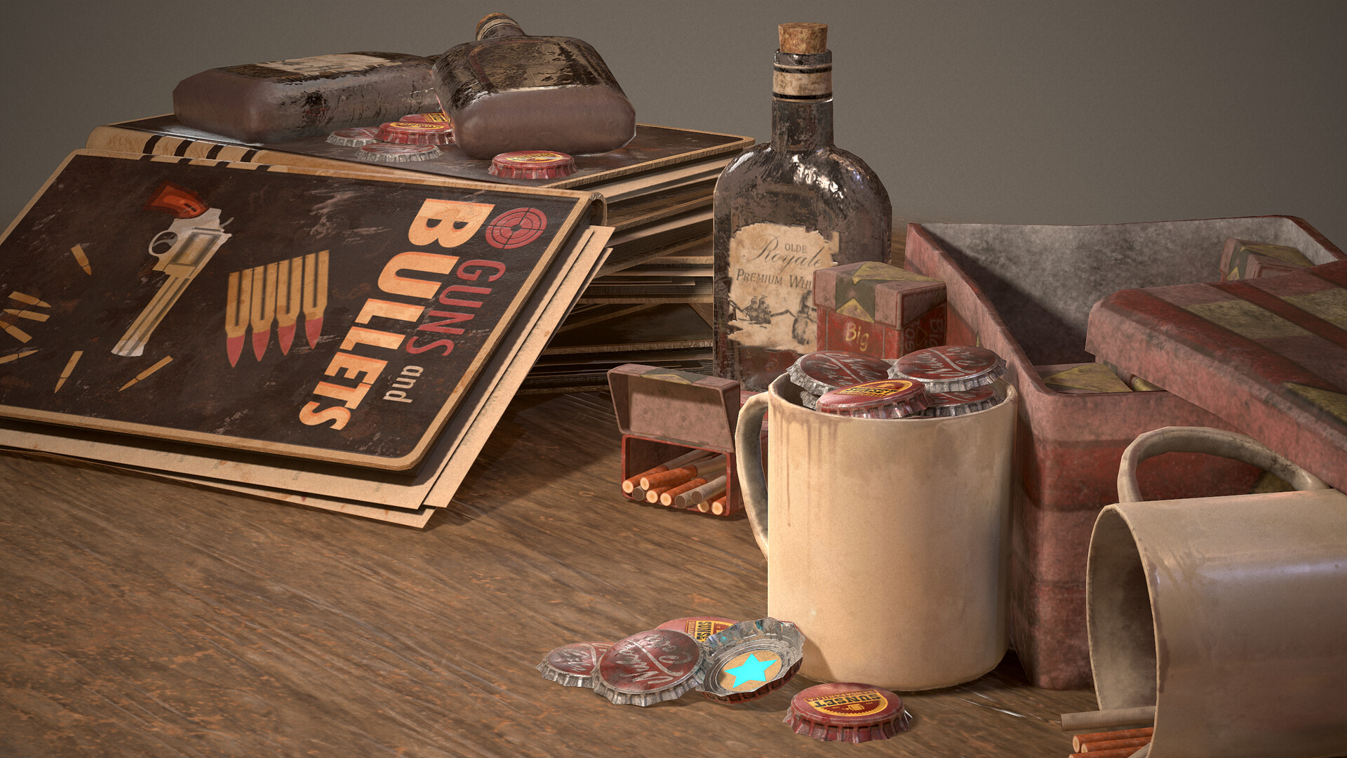 ArtStation - Fallout New Vegas Props
