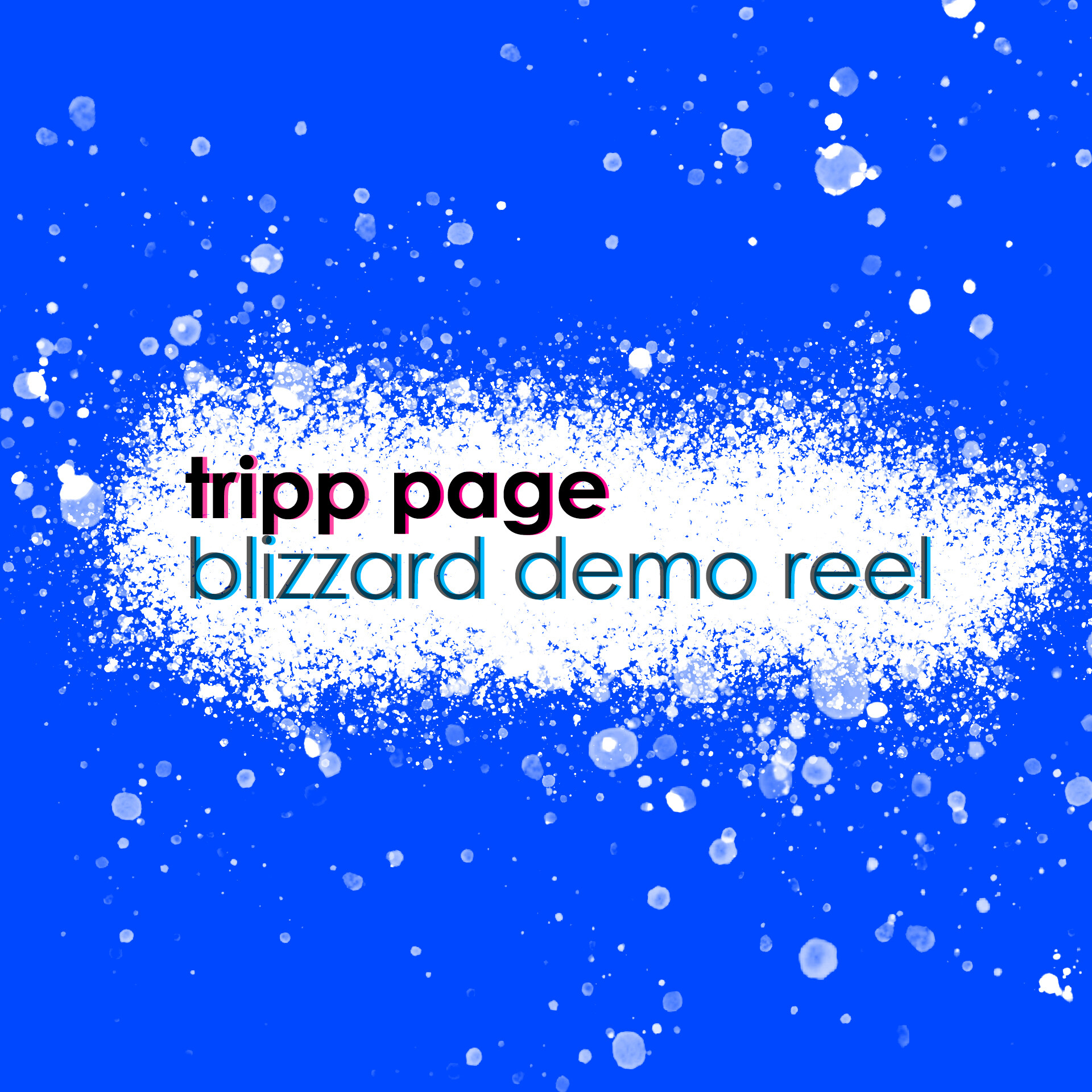 Tripp Page - Blizzard Entertainment In Engine Trailers & Cinematics