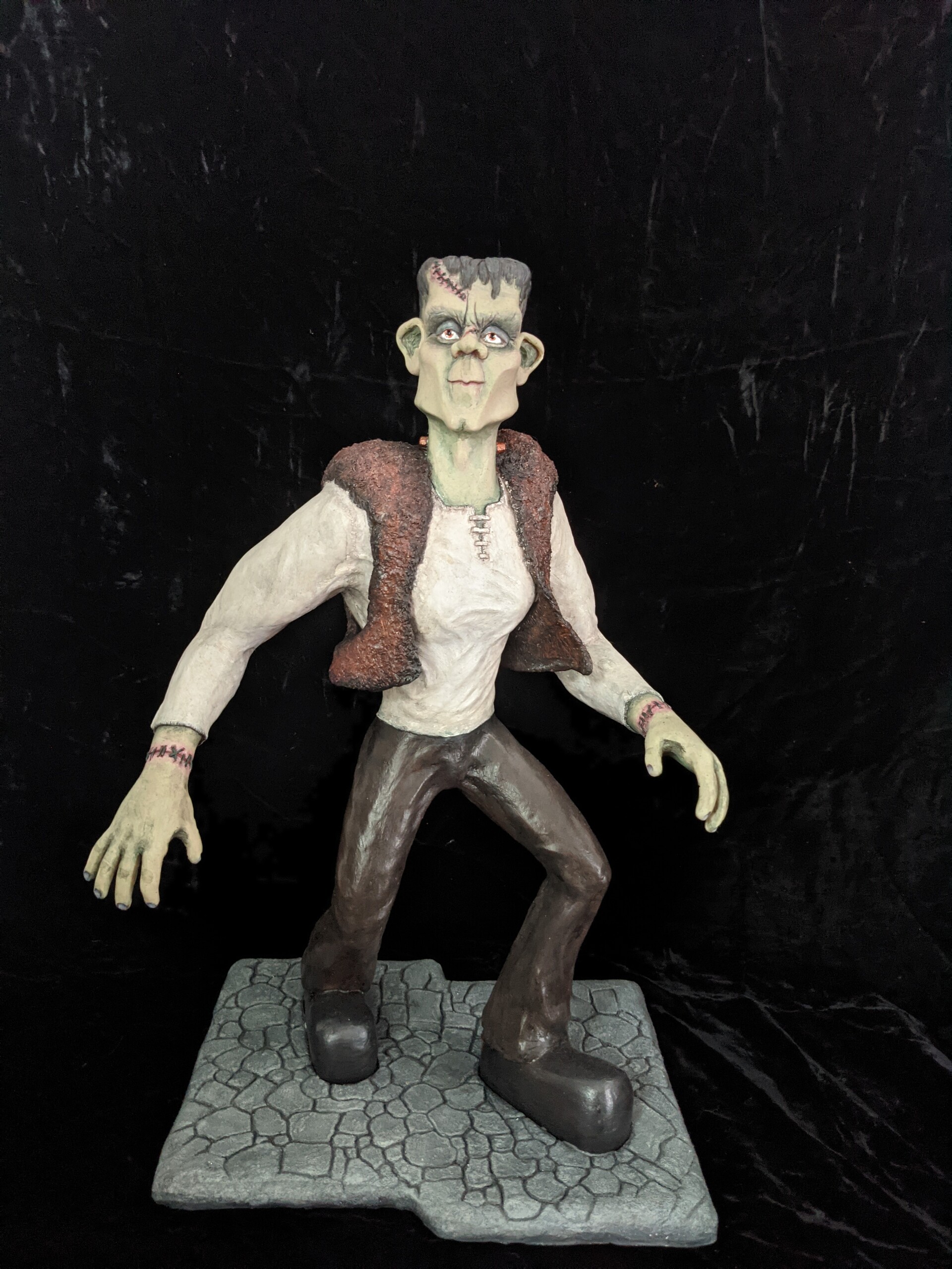 ArtStation - Frankenstein's Monster, Polymer clay