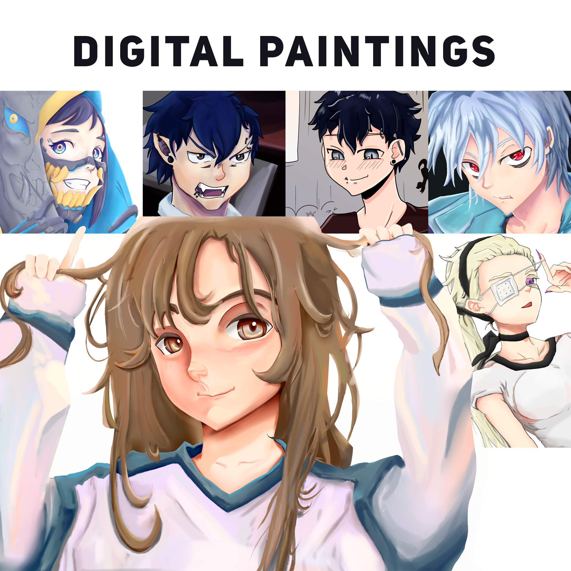 ArtStation - Digital paiting - Some arts