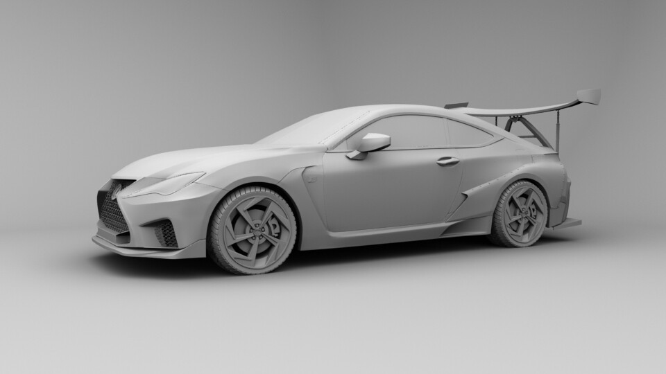 ArtStation - LEXUS RCF