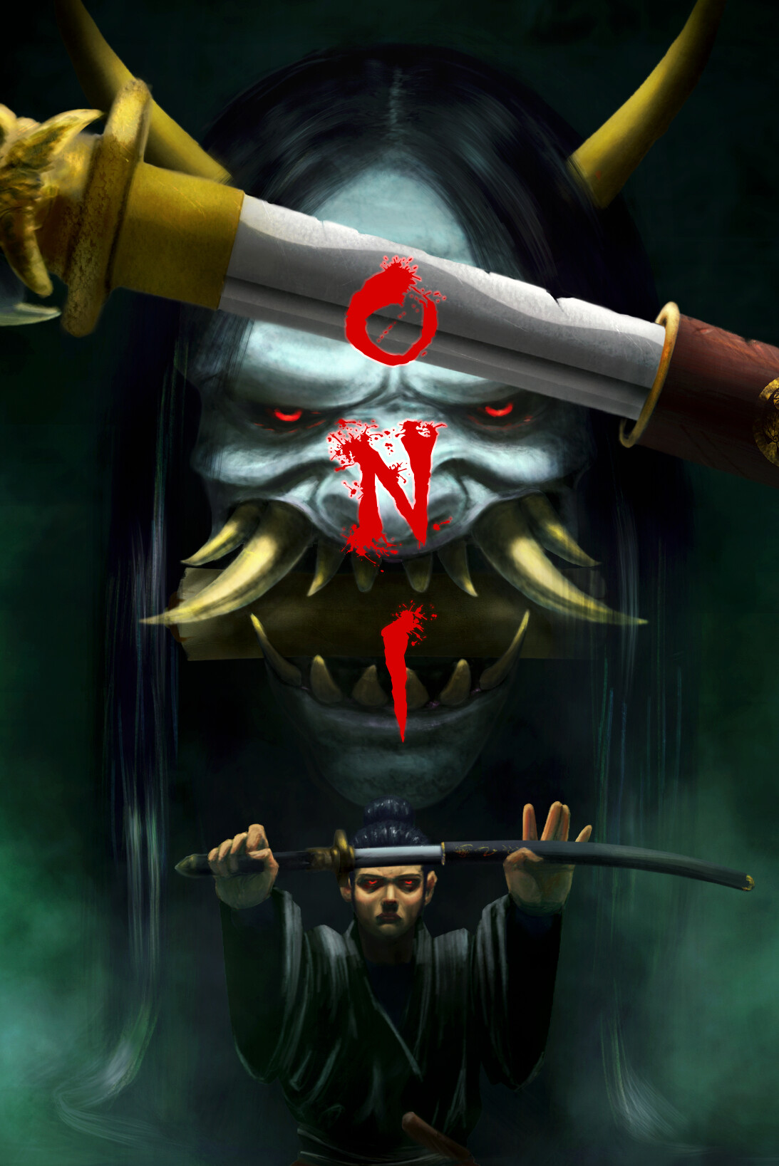 ArtStation - Oni slayer