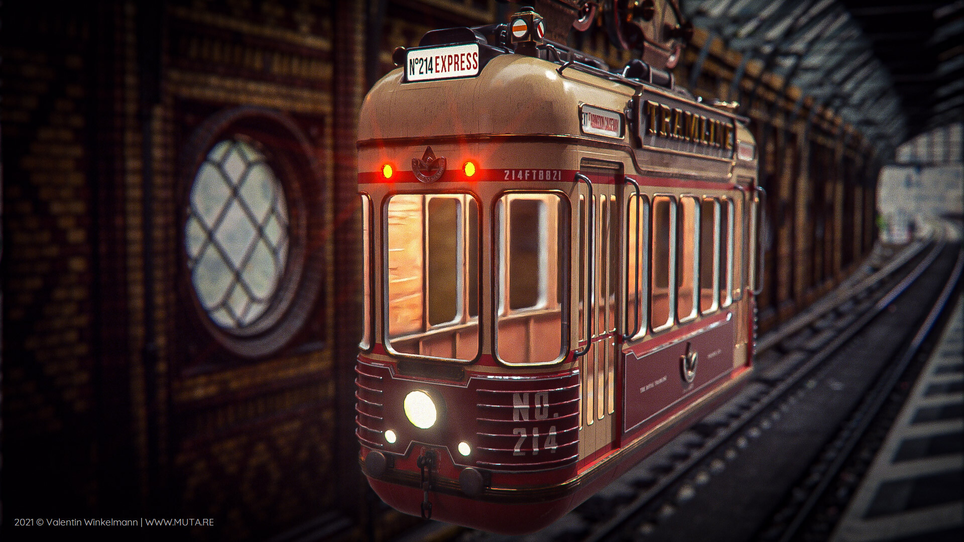 ArtStation - Royal Tramline Express - Personal Car