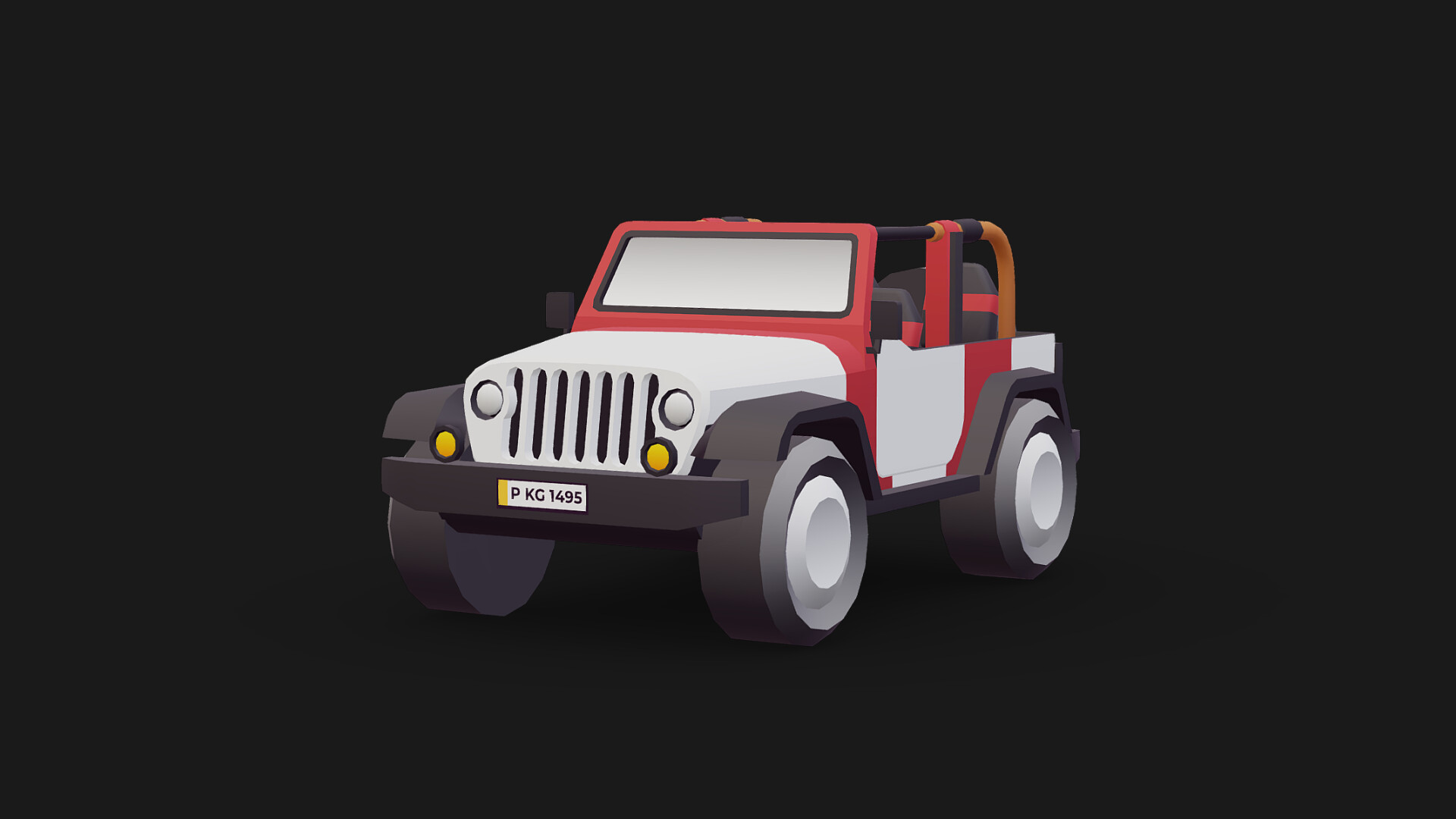 ArtStation - VEHICLE - JEEP RUBICON