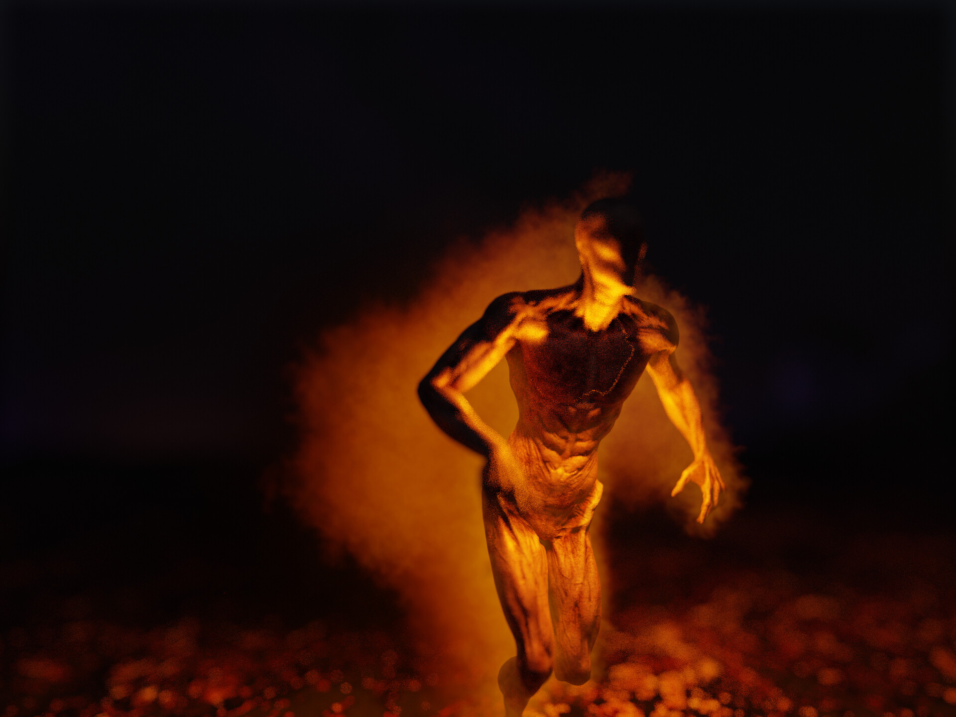 ArtStation - Fire Monster